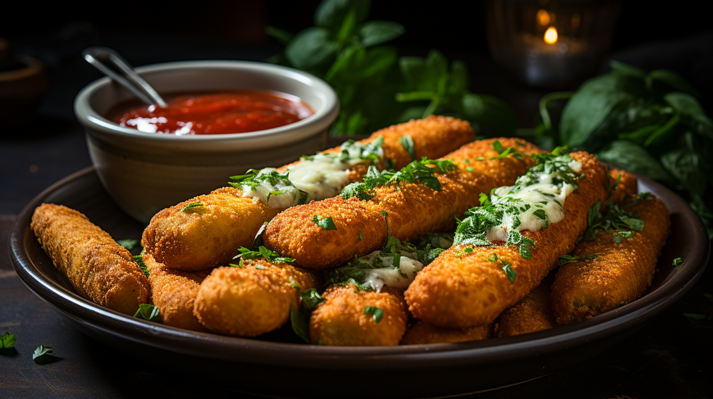 Keto Mozzarella Sticks Recipe